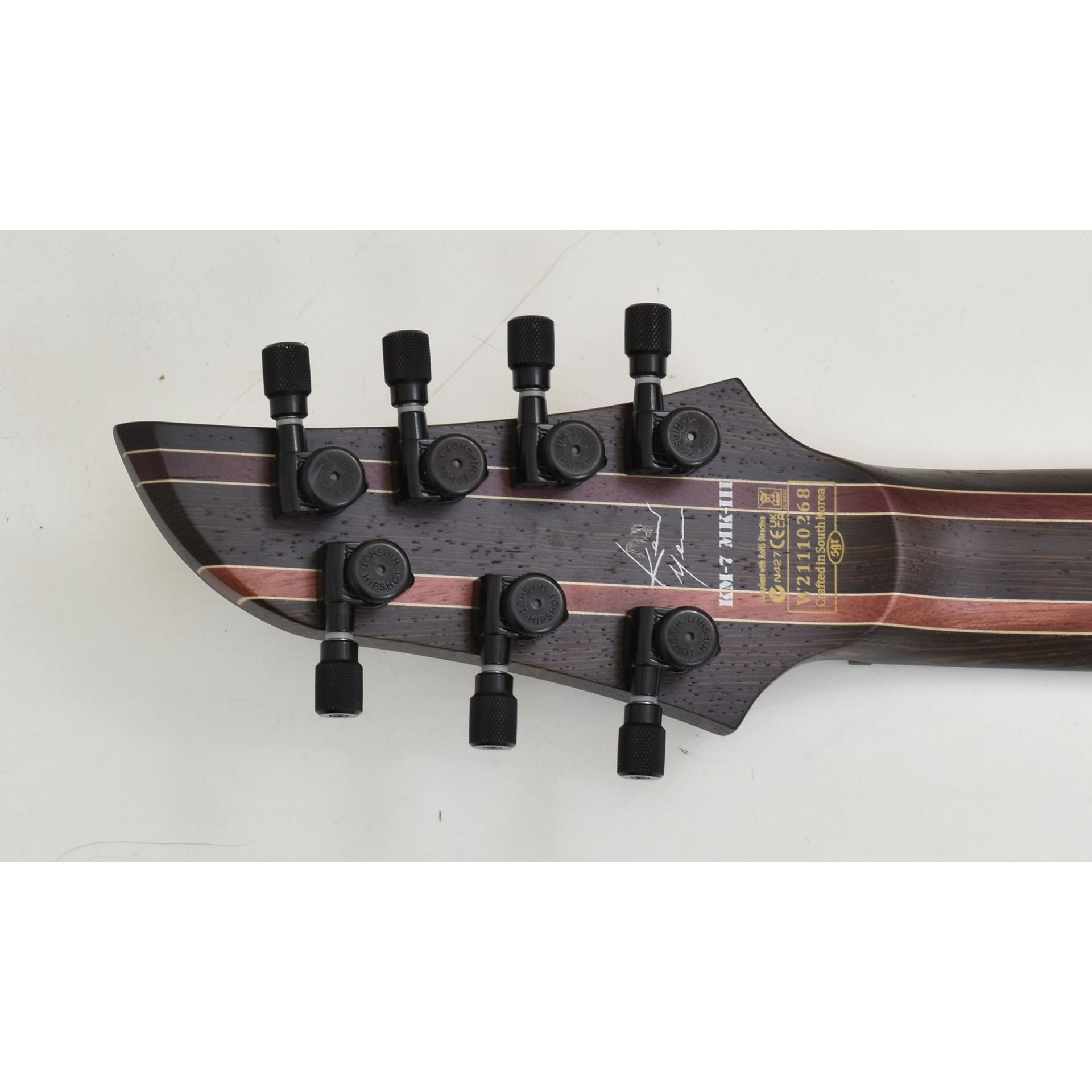 Schecter Keith Merrow KM-7 MK-III Artist Electric Guitar Trans Black ...