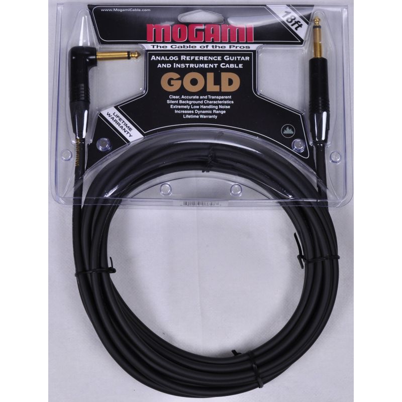 Mogami Gold Instrument R Cable 18 ft.