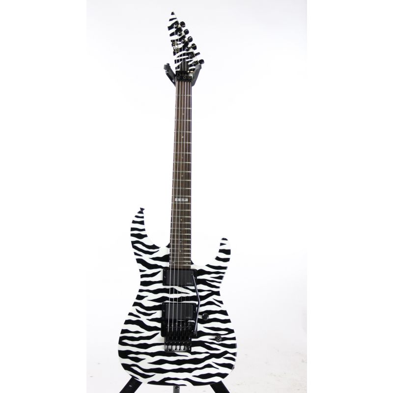 ESP E-II Standard M-II Neck-Thru Zebra Electric Guitar w/ Case