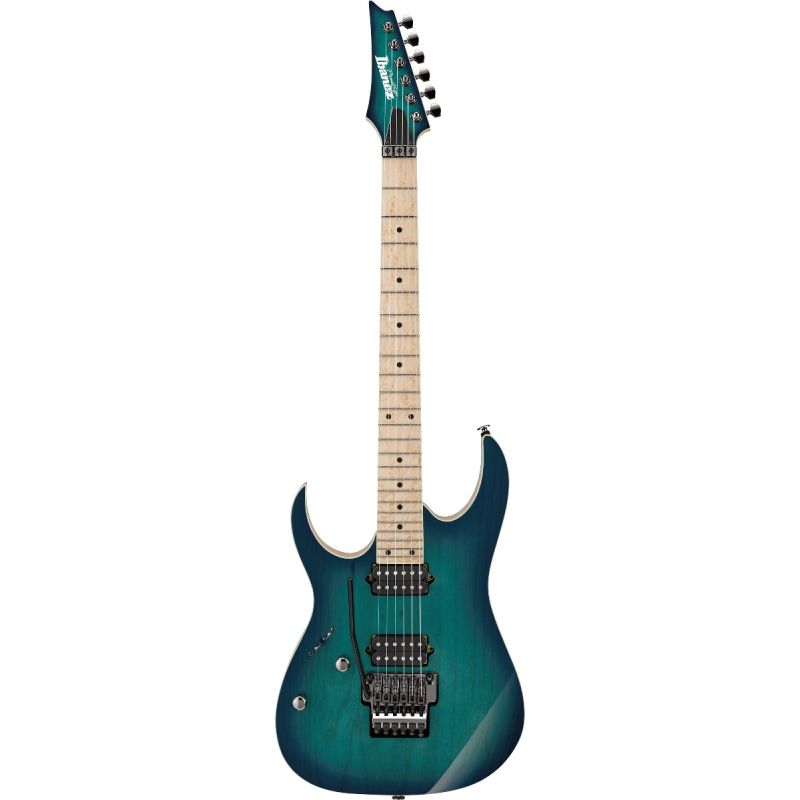 Ibanez RG Prestige w/Case Left Handed Nebula Green Burst RG652AHMLNGB ...