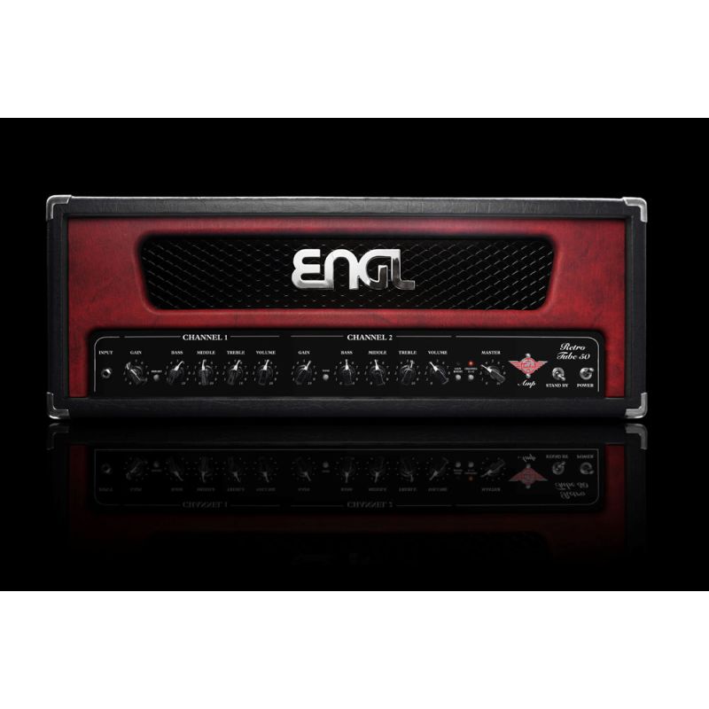 ENGL Amps RETRO E762 50 Watt HEAD (incl. black, red, & white frames ...