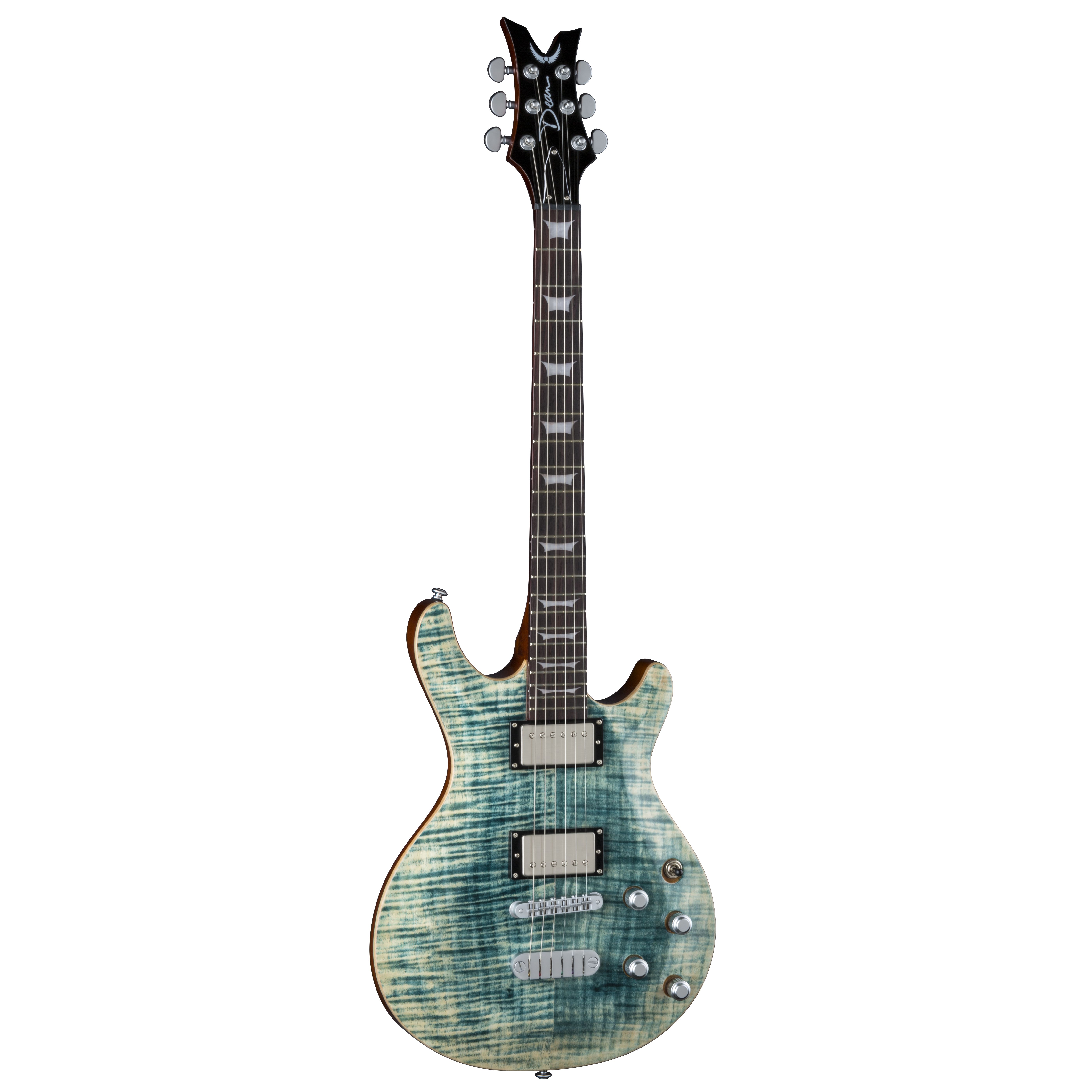 Dean Icon Flame Top Faded Denim ICON FM FD