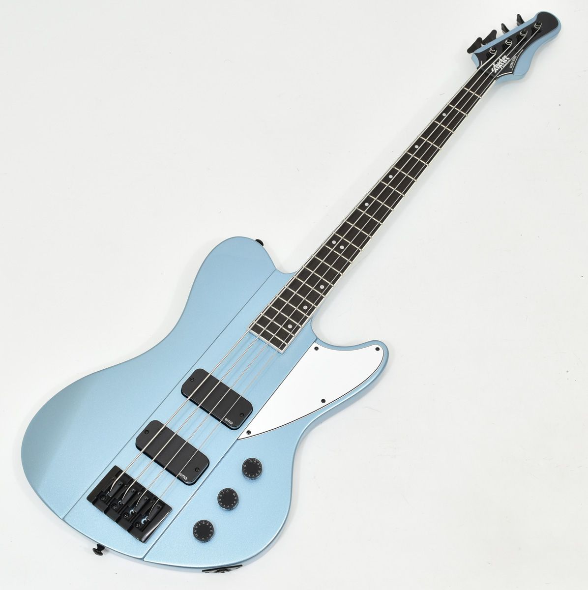 Schecter Ultra Bass Guitar in Pellham Blue Prototype 2542 | 6-String.com