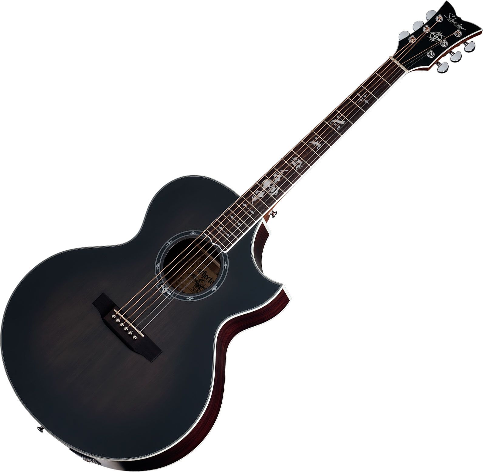 Schecter Signature Synyster Gates SYN GA SC Acoustic Electric Guitar in ...