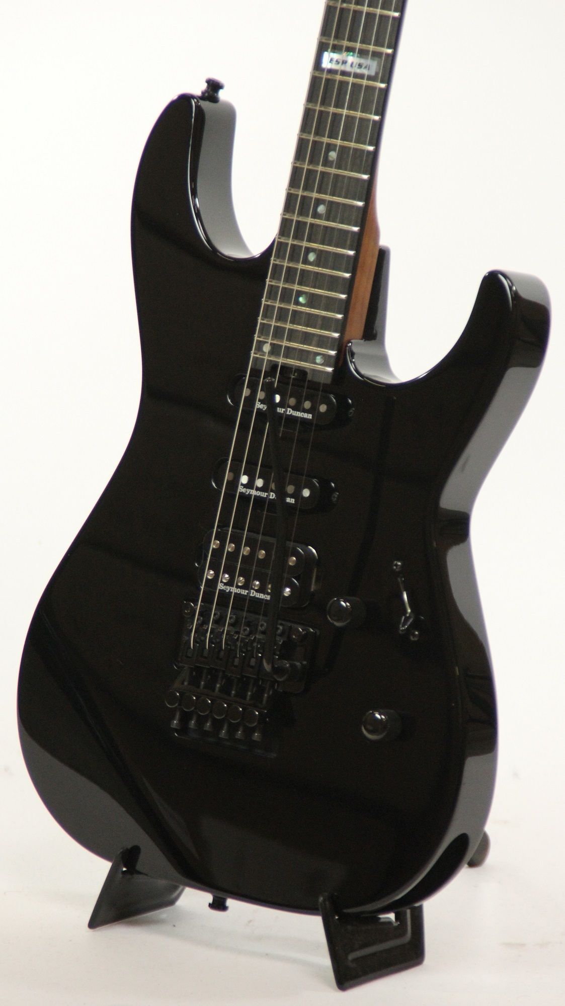 ESP USA M-III Black HSS Electric Guitar Rare Custom