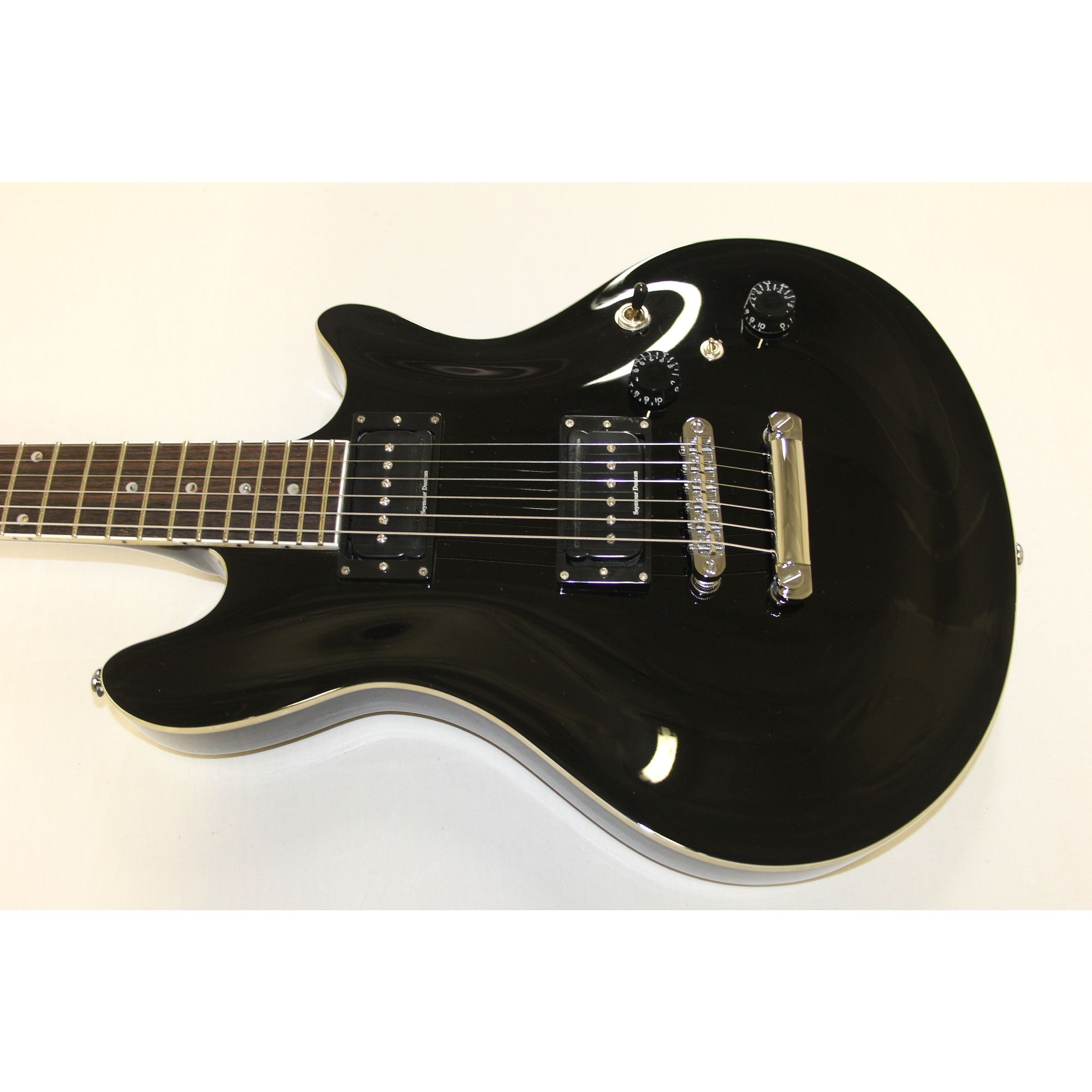 ESP LTD PB-500 Black Electric Guitar Duncans with case