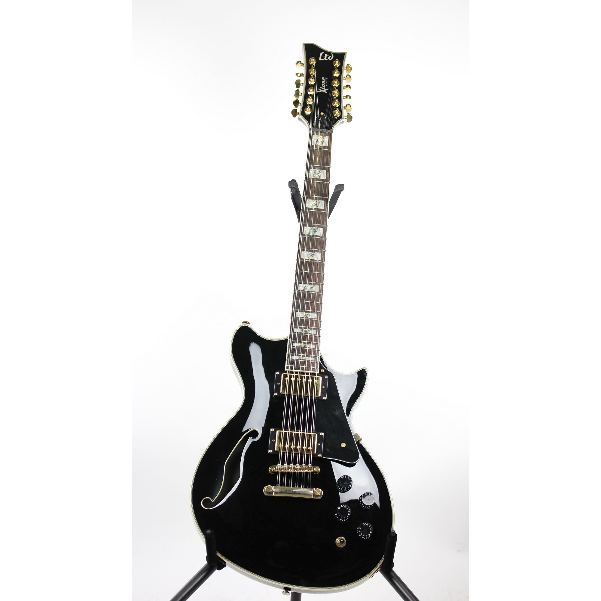 ESP LTD Xtone PC-2-12 Black Electric Guitar