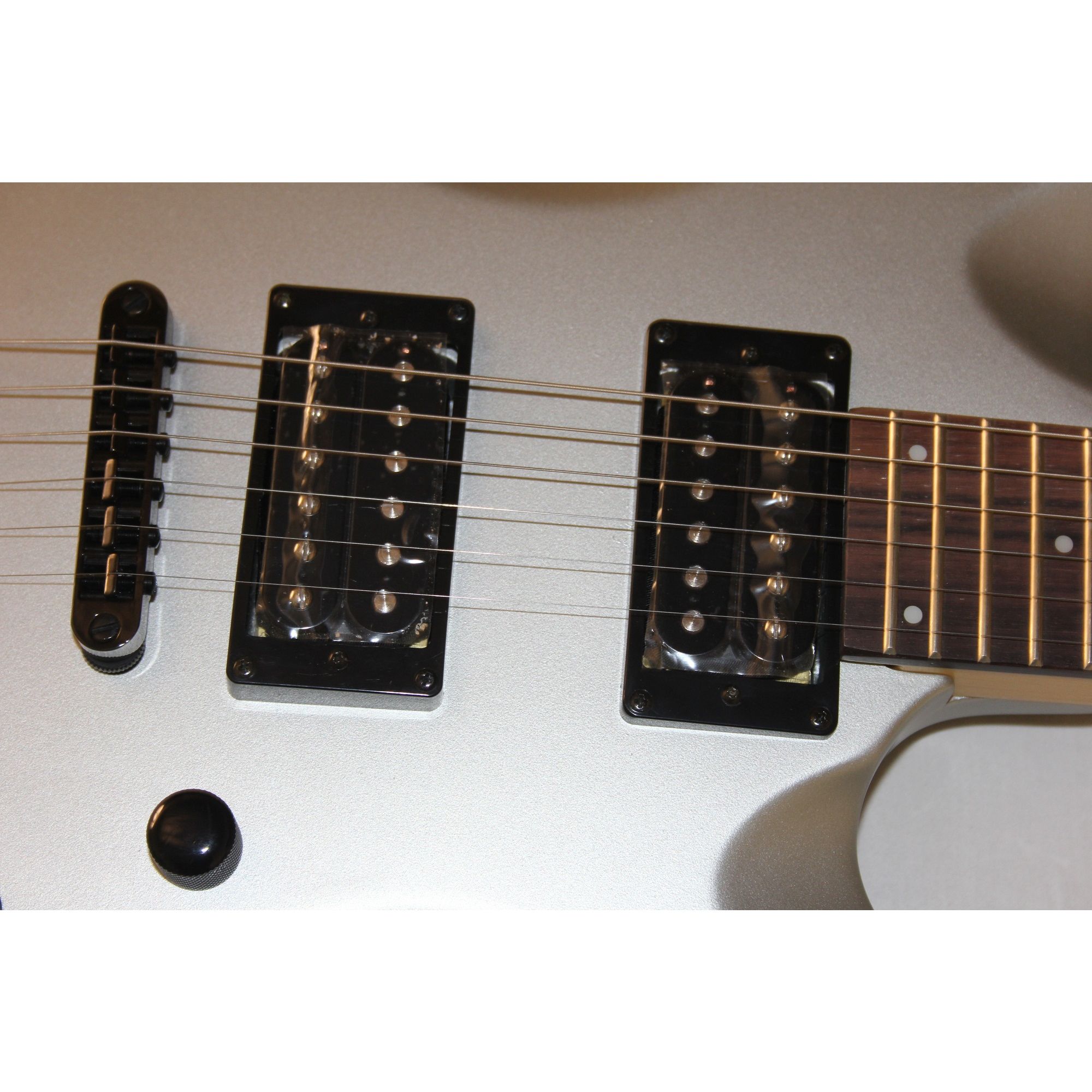 ESP LTD AX-50 Silver Satin Electric Guitar Sample/Prototype