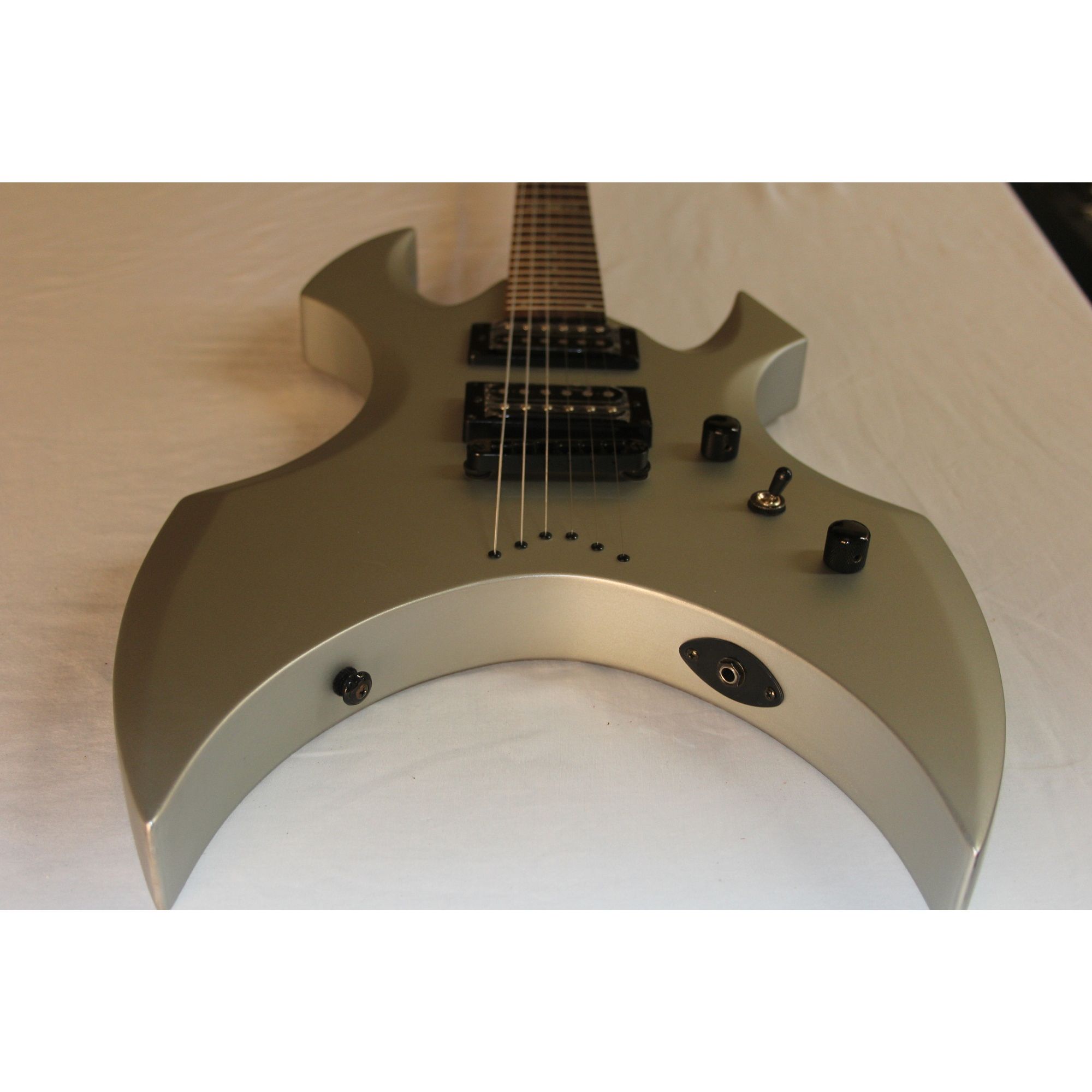 ESP LTD AX-50 Silver Satin Electric Guitar Sample/Prototype