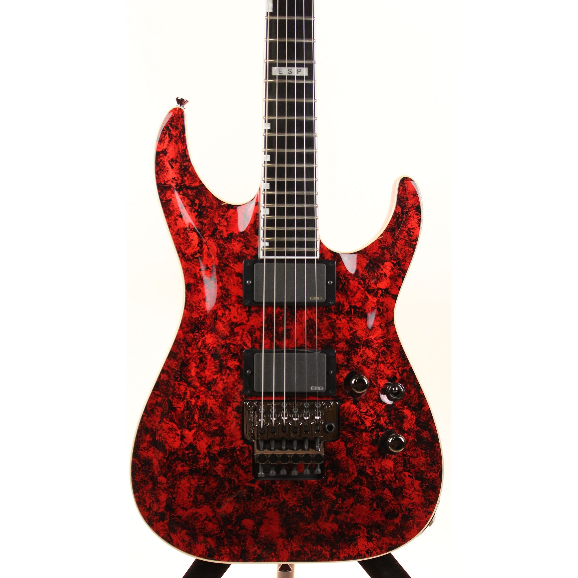 ESP Horizon FR Standard Floyd Rose Volcano Red MIJ w/ Case EMG 81 85
