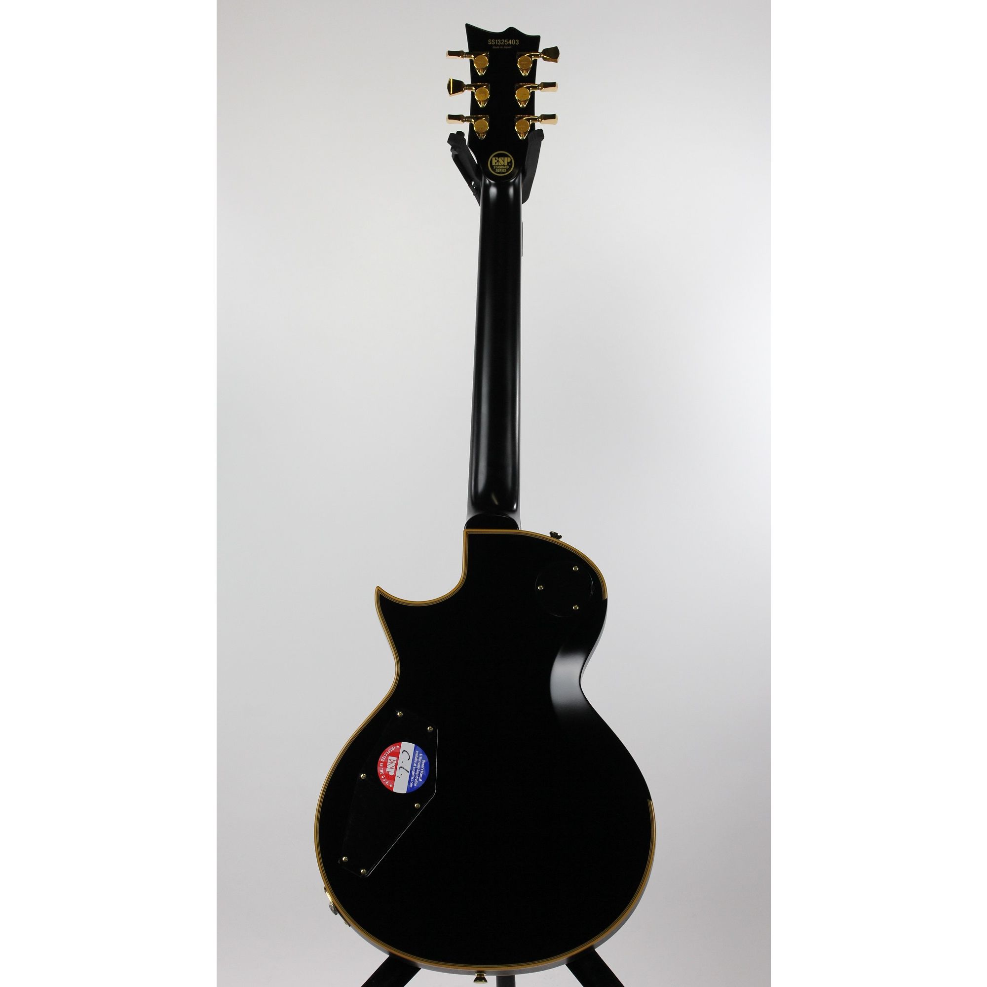 ESP Eclipse-II DB VB w/ Case Vintage Black Standard Series Electric Guitar