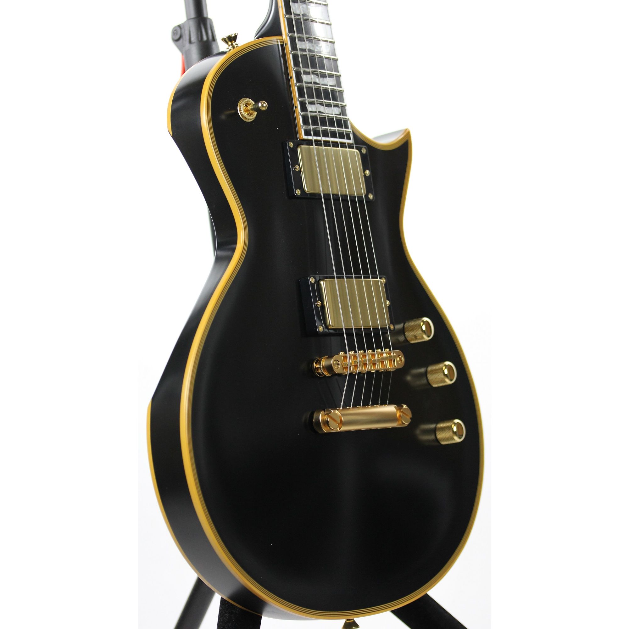 ESP Eclipse-II DB VB w/ Case Vintage Black Standard Series Electric Guitar