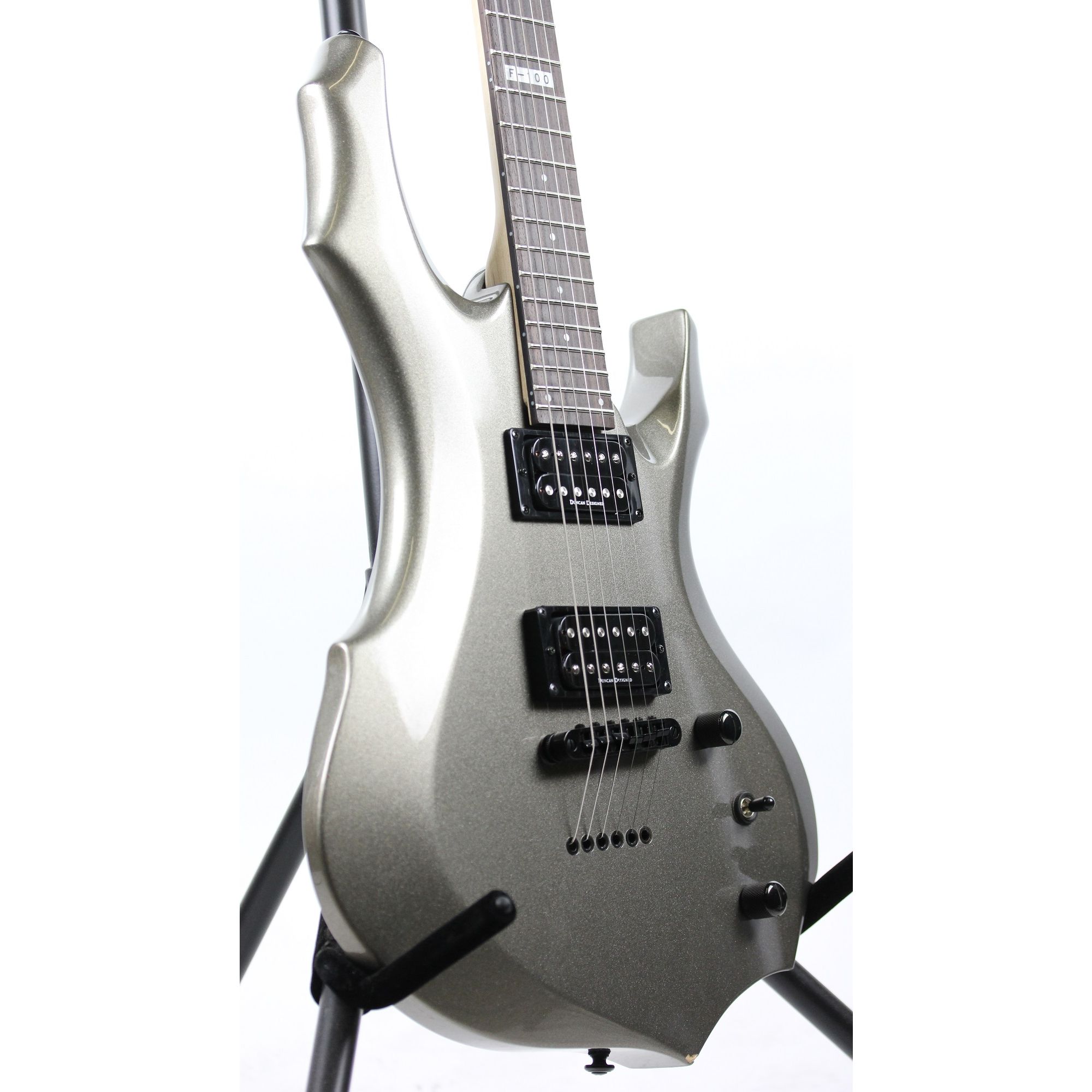 ESP LTD F-100 TTM Titanium Sample/Prototype Electric Guitar Made in Korea