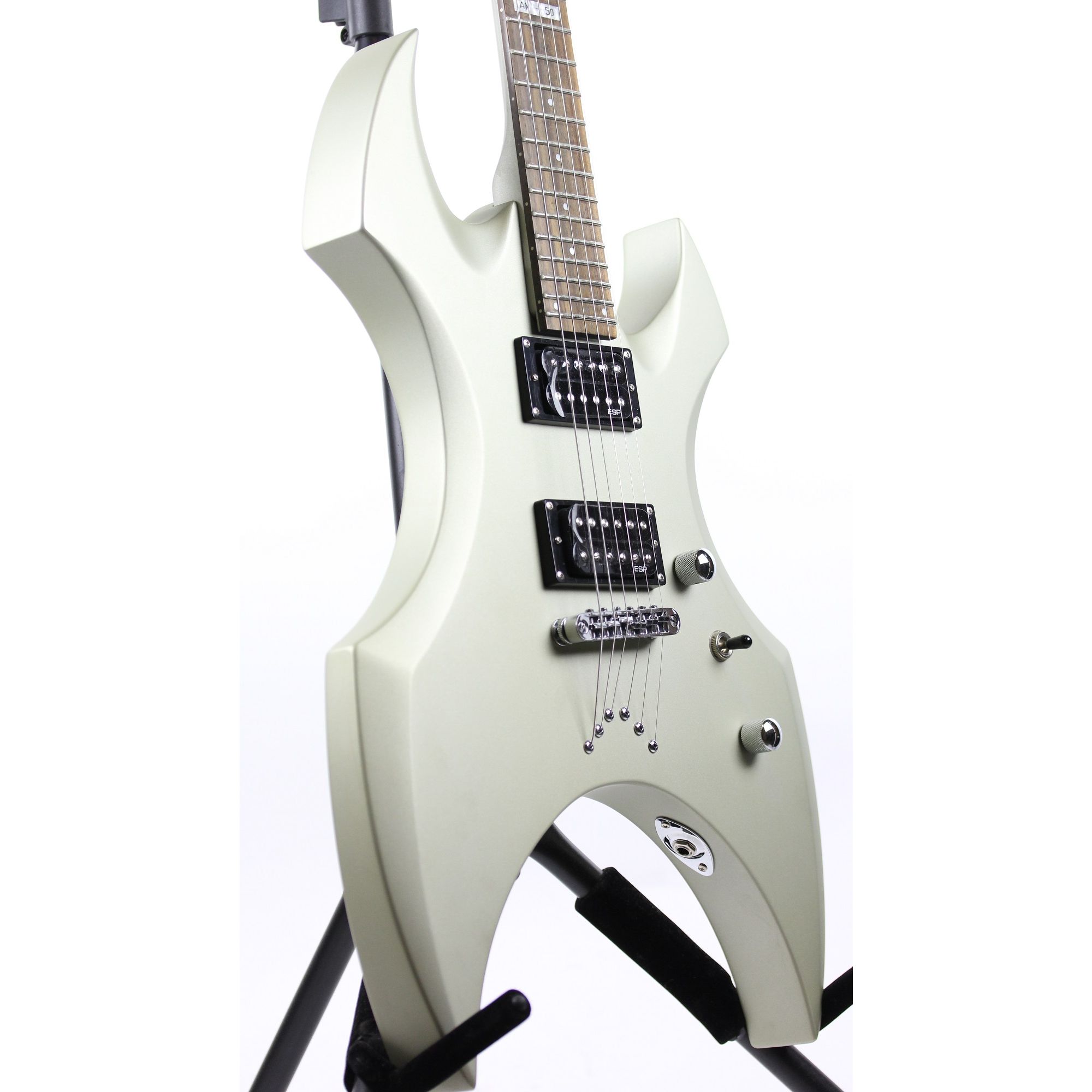 ESP LTD AX-50 Silver Satin Electric Guitar Sample/Prototype