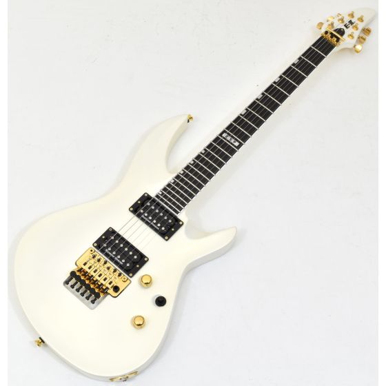 ESP E-II Horizon-III FR Electric Guitar Pearl White Gold