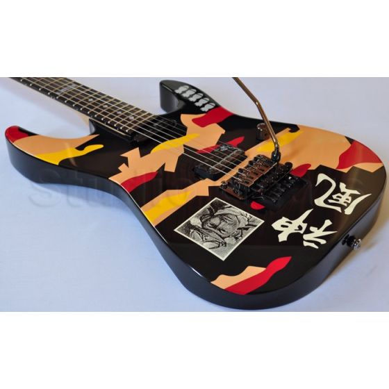 ESP LTD GL-200K George Lynch Electric Guitar in Kamikaze B-Stock