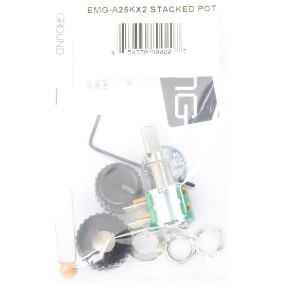 EMG A25KX2 Stacked Dual Volume Pot