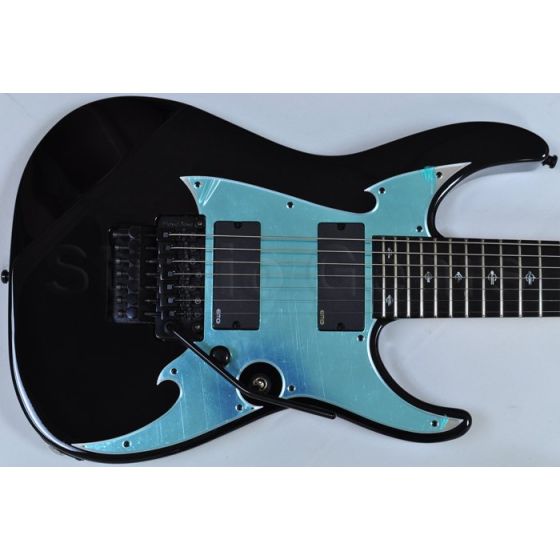 ESP Eii EV-7 Elias Viljanen 7 Strings Guitar in Black