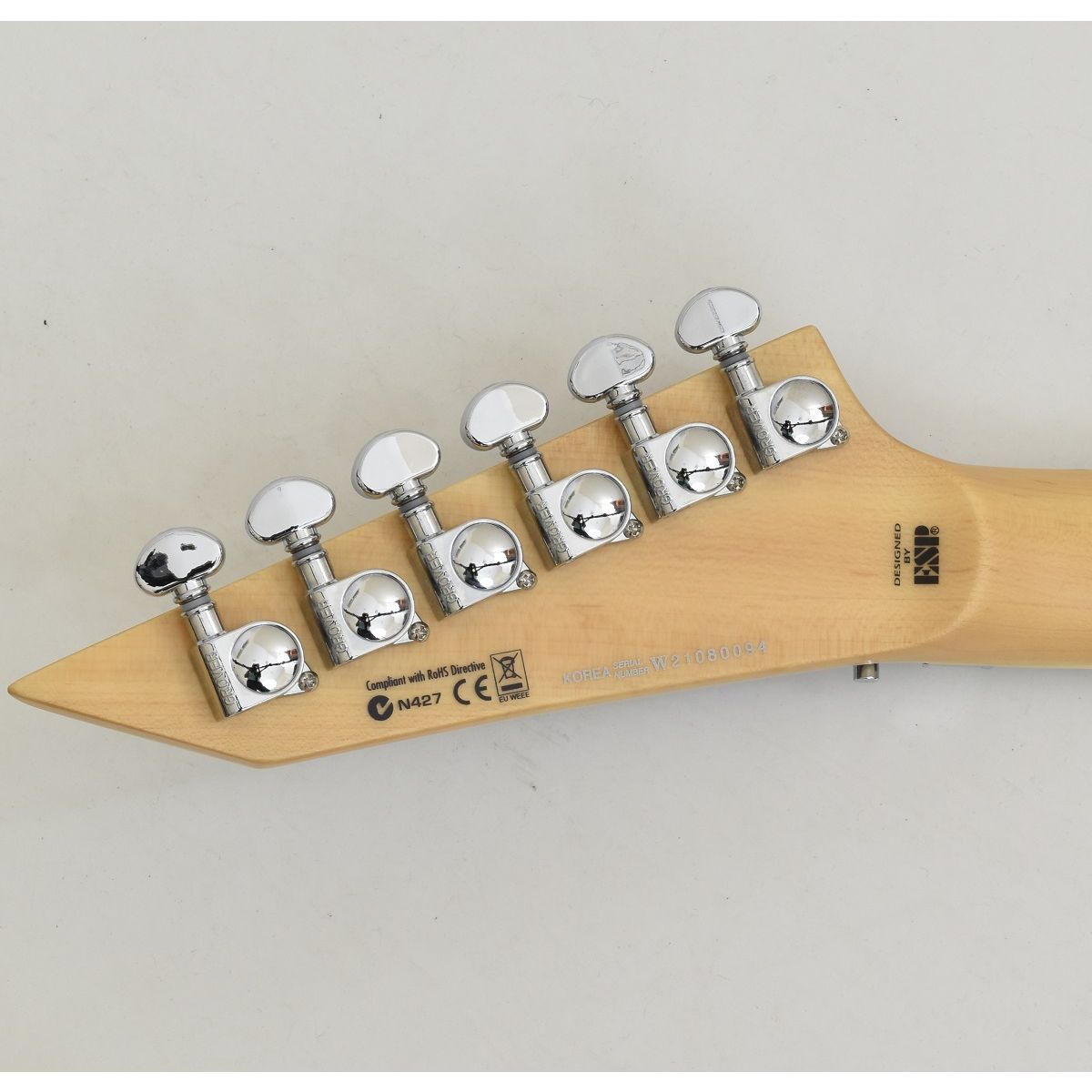 ESP LTD Alexi Laiho Ripped Pinstripes Purple Fade Satin B-Stock 0094 ...