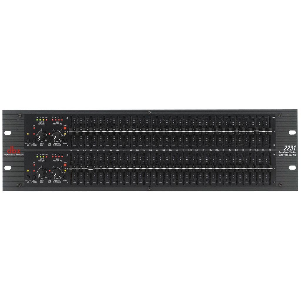 dbx 2231 Graphic Equalizer/Limiter with Type III