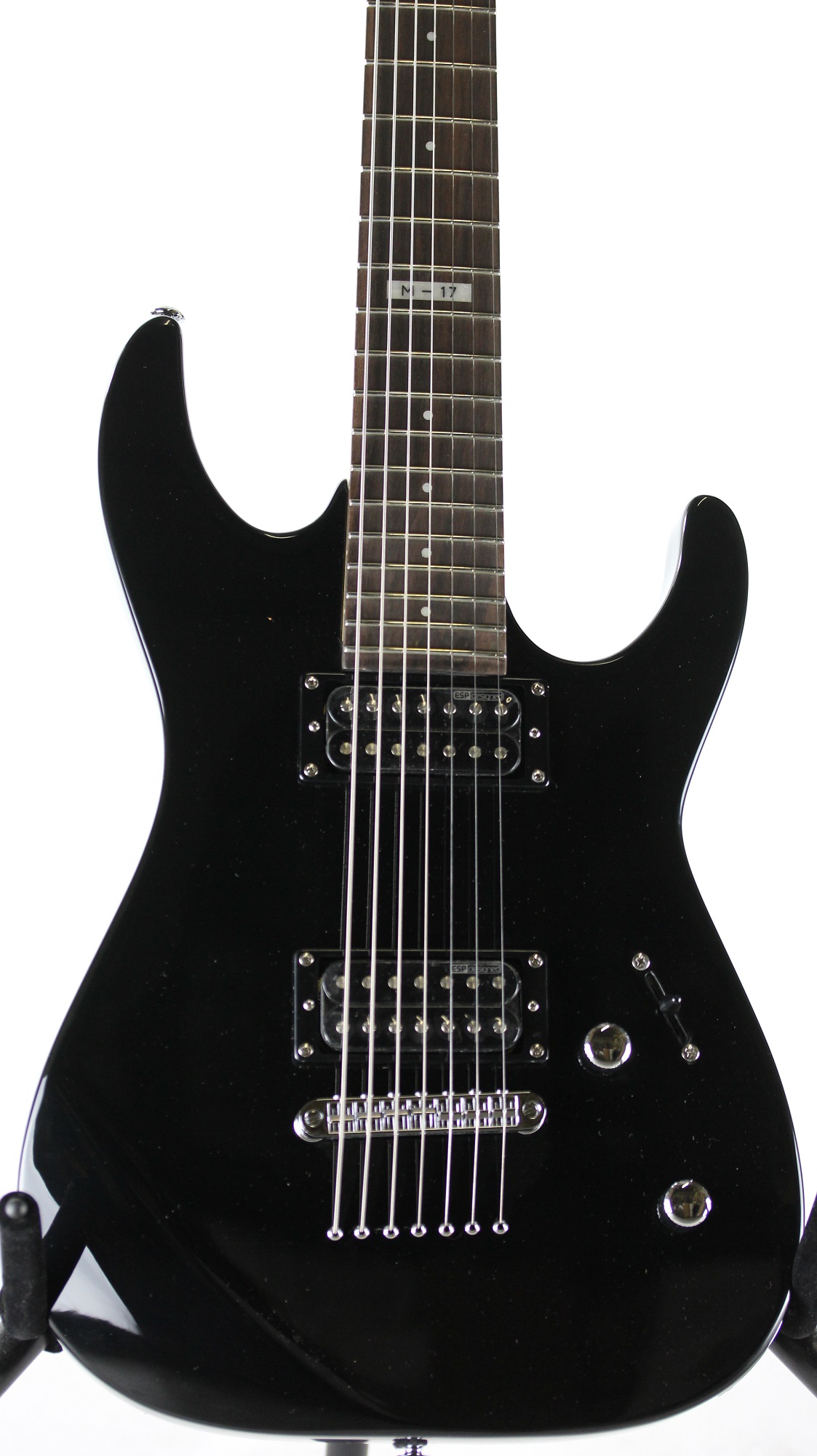 ESP LTD M-17 Black 7 String Electric Guitar | eBay